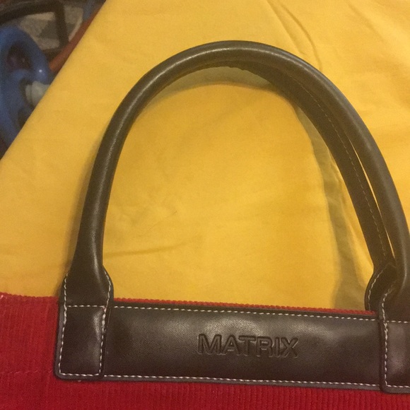 Matix | Bags | Matrix Purse Red 12x 12w4 Expans Leather | Poshmark